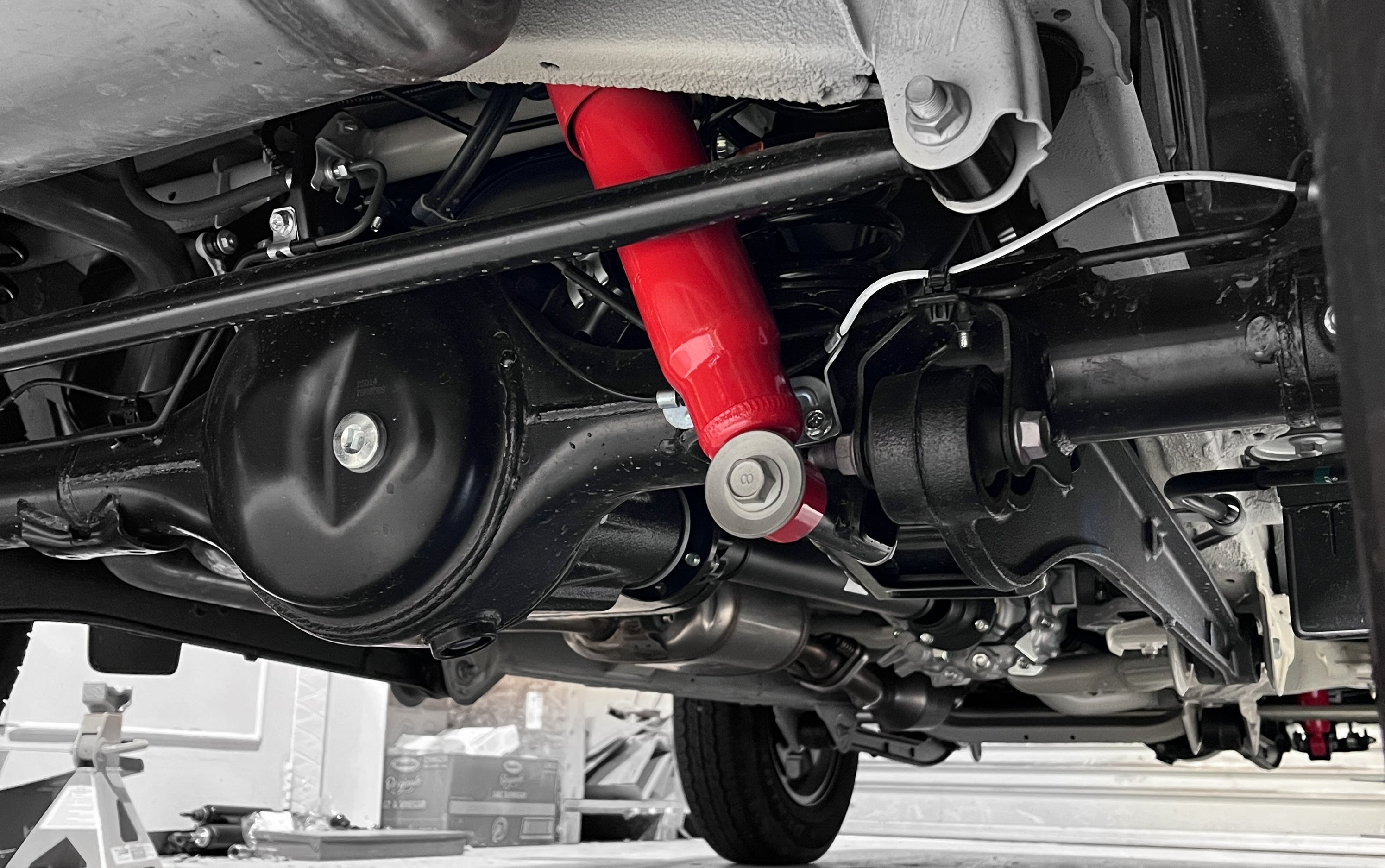 Upgrading the Standard Shocks on a Suzuki Jimny | Jimny NZ